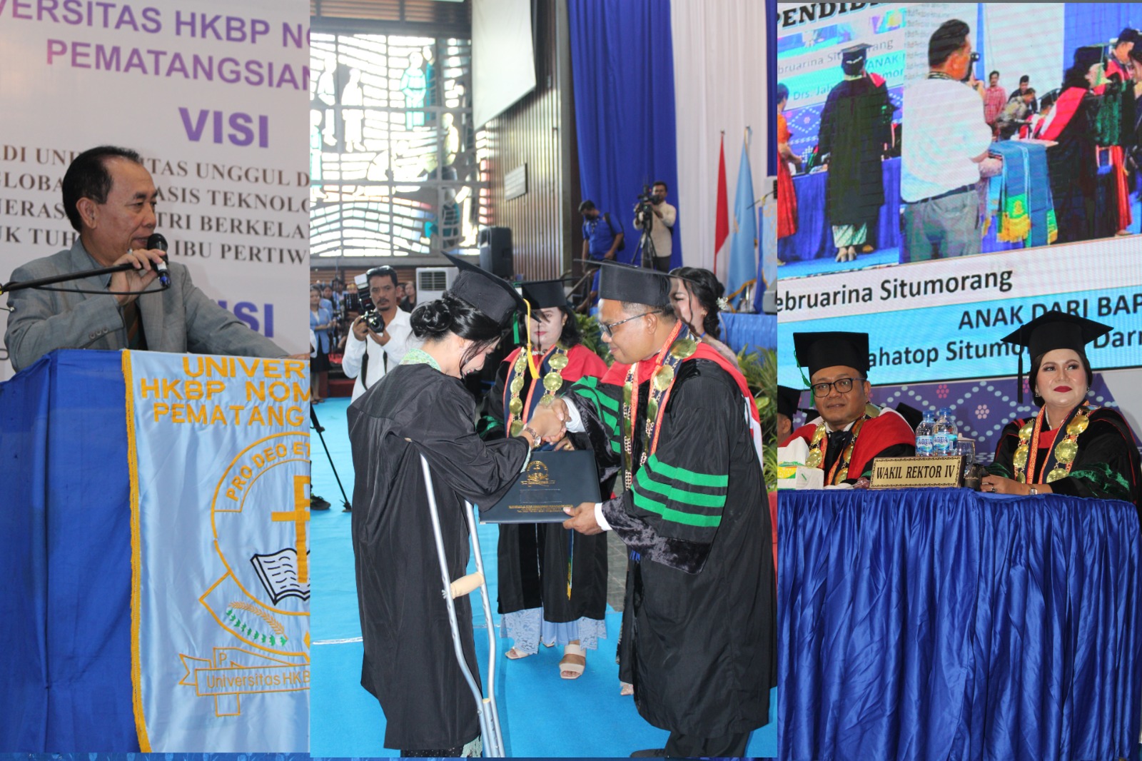 Wisuda 245 Lulusan, Rektor UHKBPNP : “Hobas dan Out of The Box ...